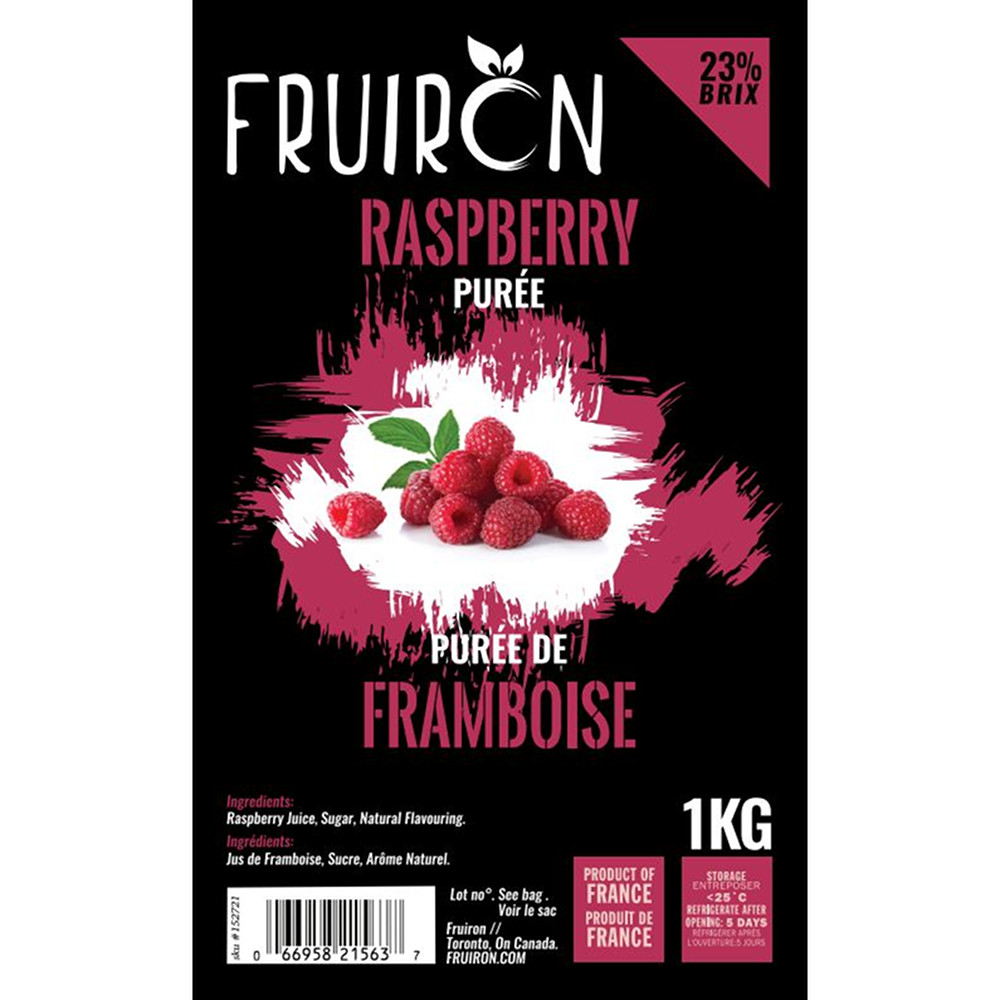 Raspberry Puree 1 kg Fruiron | Qualifirst